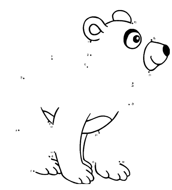 Camping Canada Connect the dots - Bear