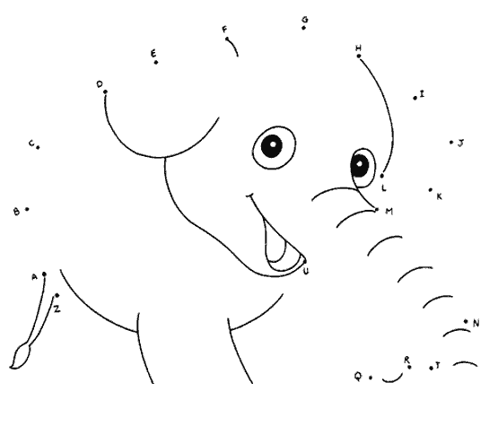 Camping Canada Connect the dots - Elephant